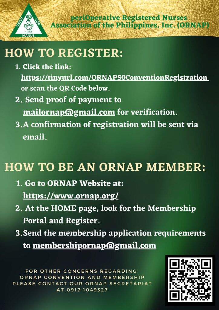 50th Founding Anniversary and 48th Annual Convention & Scientific Meeting | ORNAP