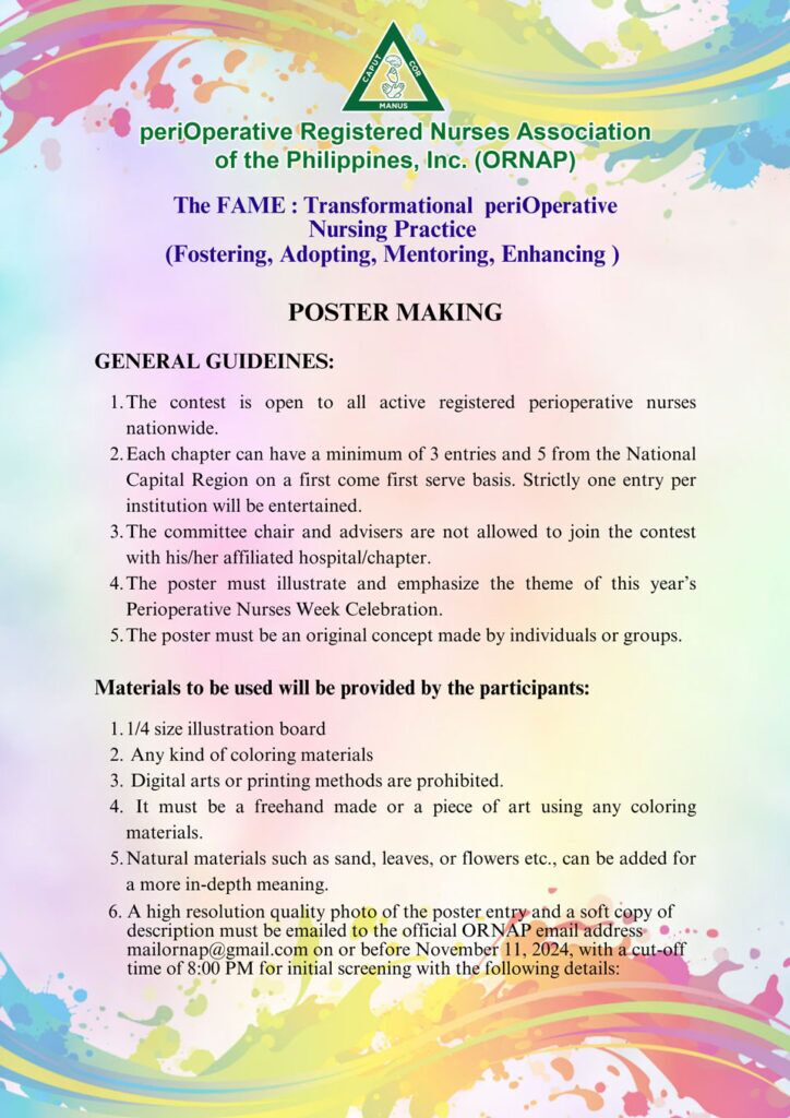 ORNAP | periOperative Registered Nurses Association of the Philippines ...