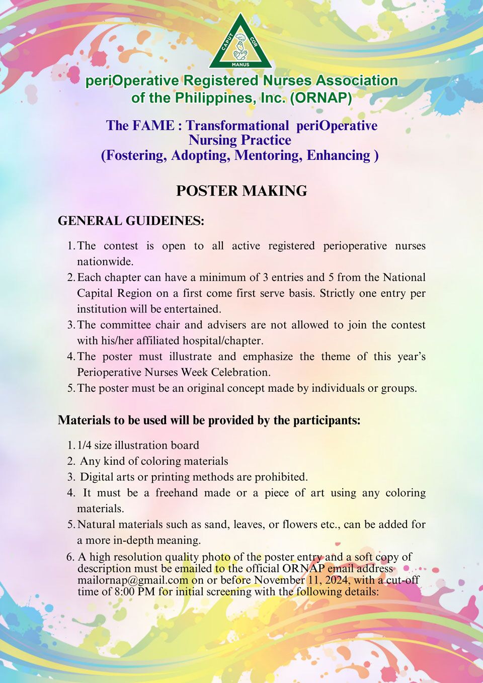 ORNAP | periOperative Registered Nurses Association of the Philippines ...